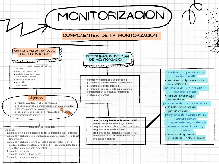 Mapa Conceptual Monitorizacion | PDF