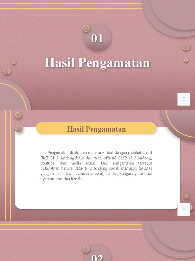 Ppt-Hasil Pengamatan & Wawancara | PDF