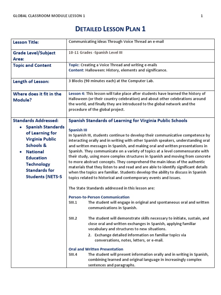 Etailed Esson LAN: Spanish Standards | PDF | Communication ...