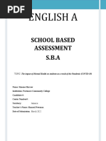 HSB Sba) | PDF | Obesity | Body Mass Index