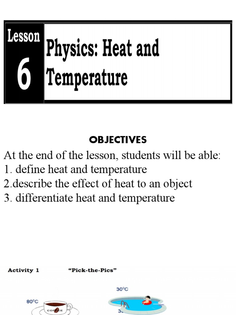 Heat and Temperature | PDF | Temperature | Celsius