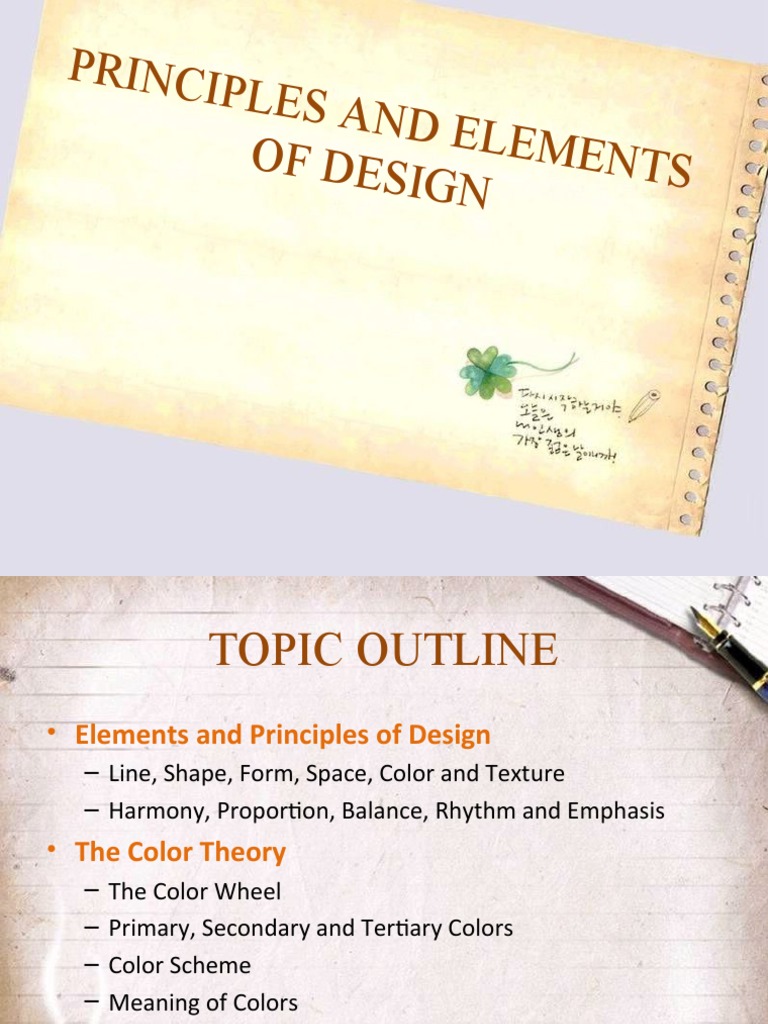 4 Principles of Design Applied in Embroidery | PDF
