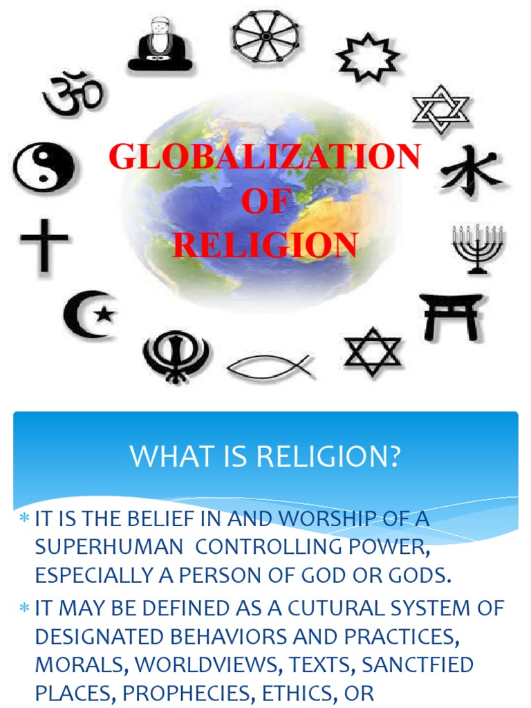 Globalization of Religion | PDF | Supernatural | Religious Belief And ...