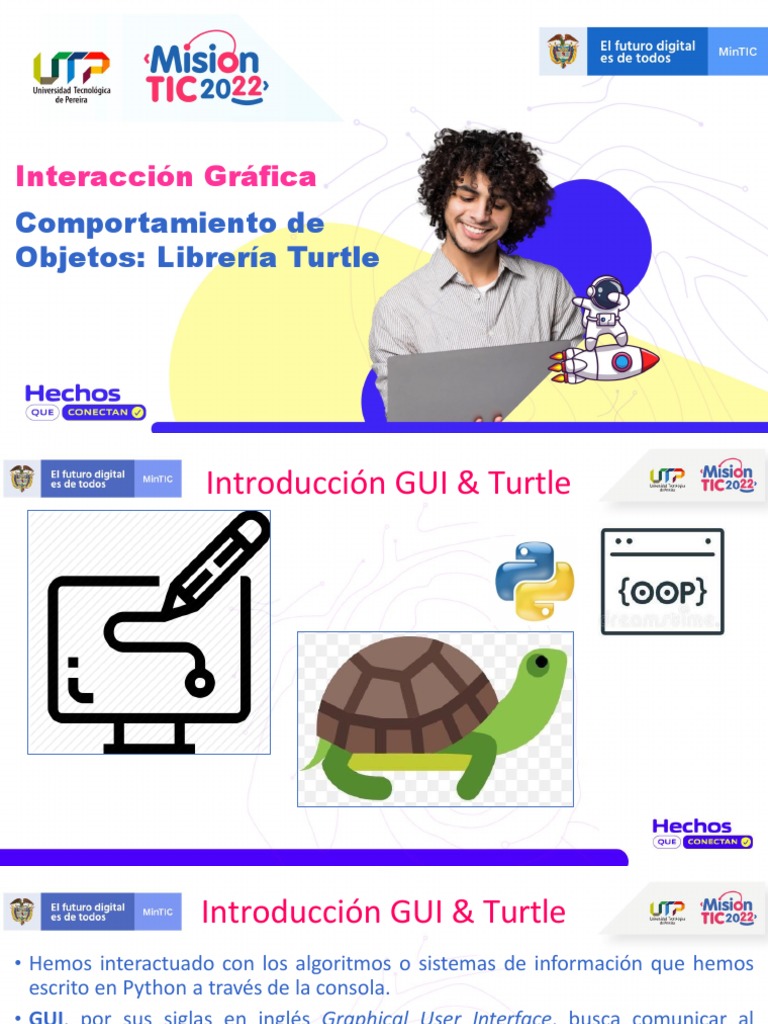 Introducción a Turtle en Python GUI | PDF