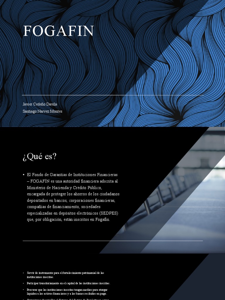 Fogafin | PDF | Seguro | Sistema financiero