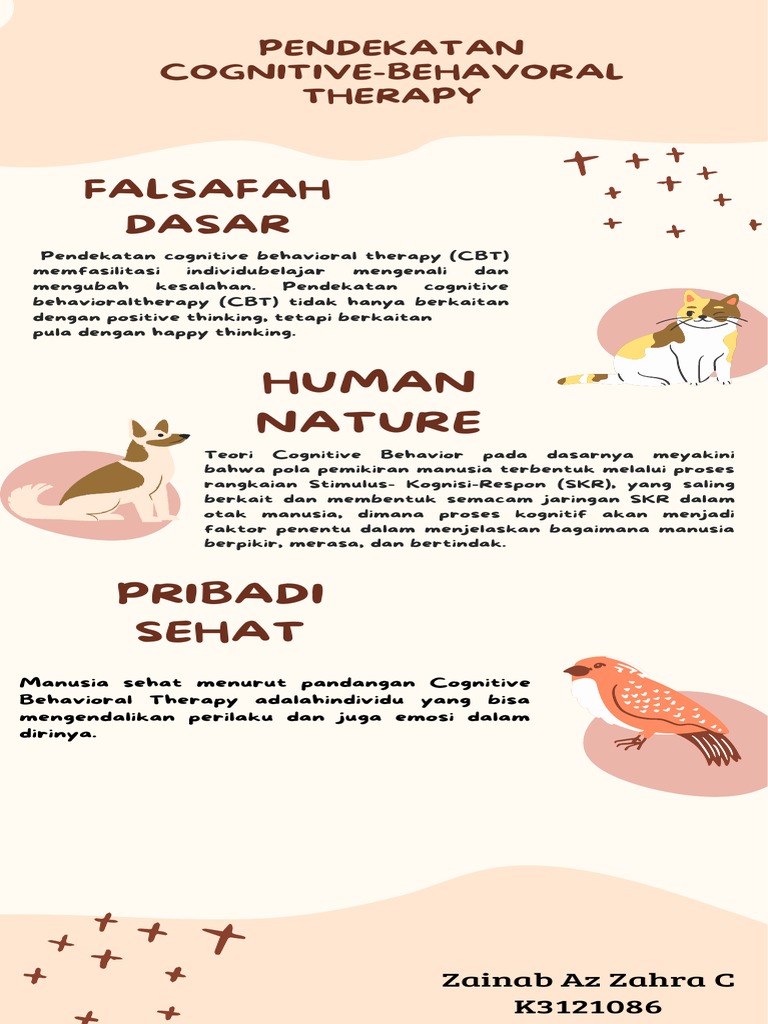 Pendekatan Terapi Perilaku Kognitif | PDF | Self-Improvement