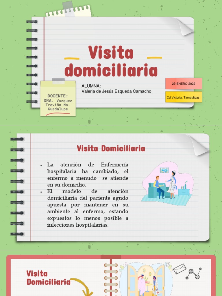 visita domiciliaria | PDF | Asistencia sanitaria preventiva | Enfermería