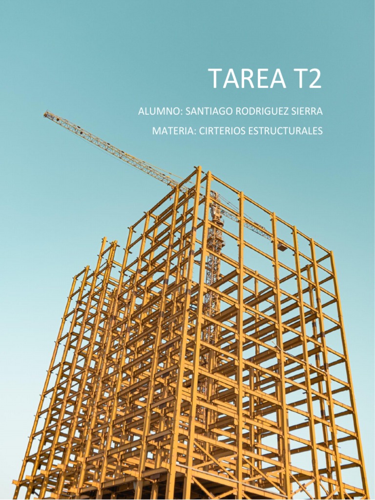Tarea T2 | PDF | Viga (Estructura) | Doblar