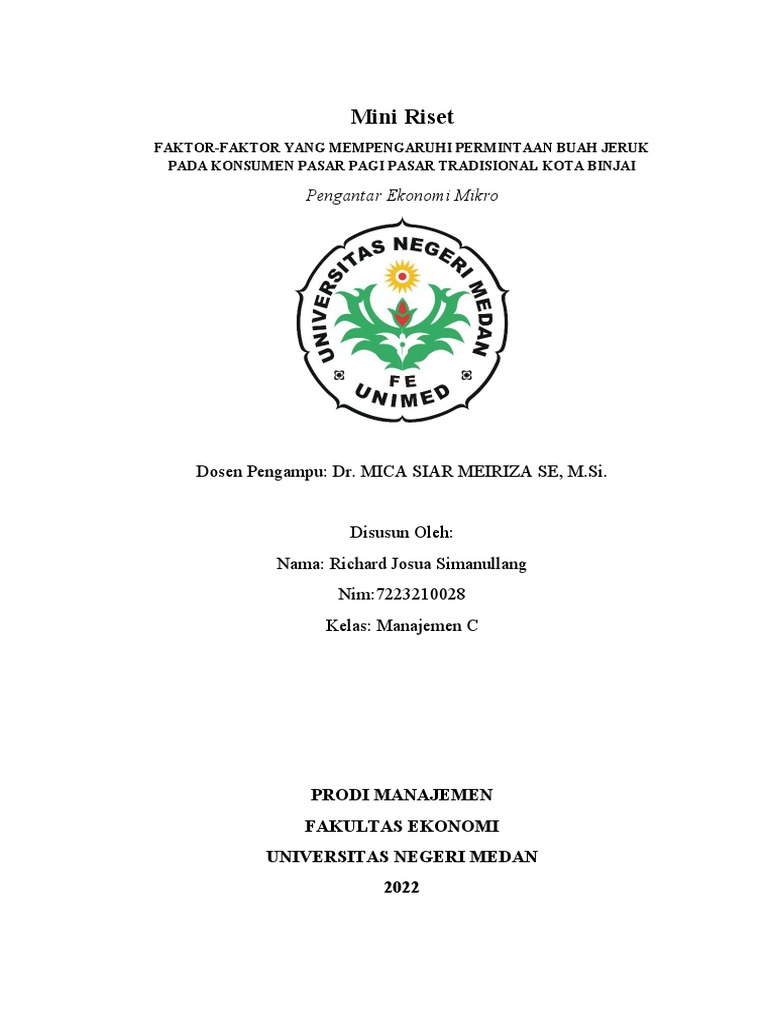 Mini Riset Richard | PDF