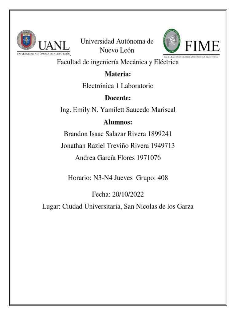 Practica 6-Regulador Zener | PDF