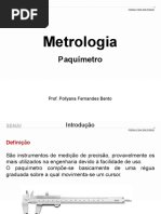 Leitura Paquimetro Polegada | PDF | Metrologia