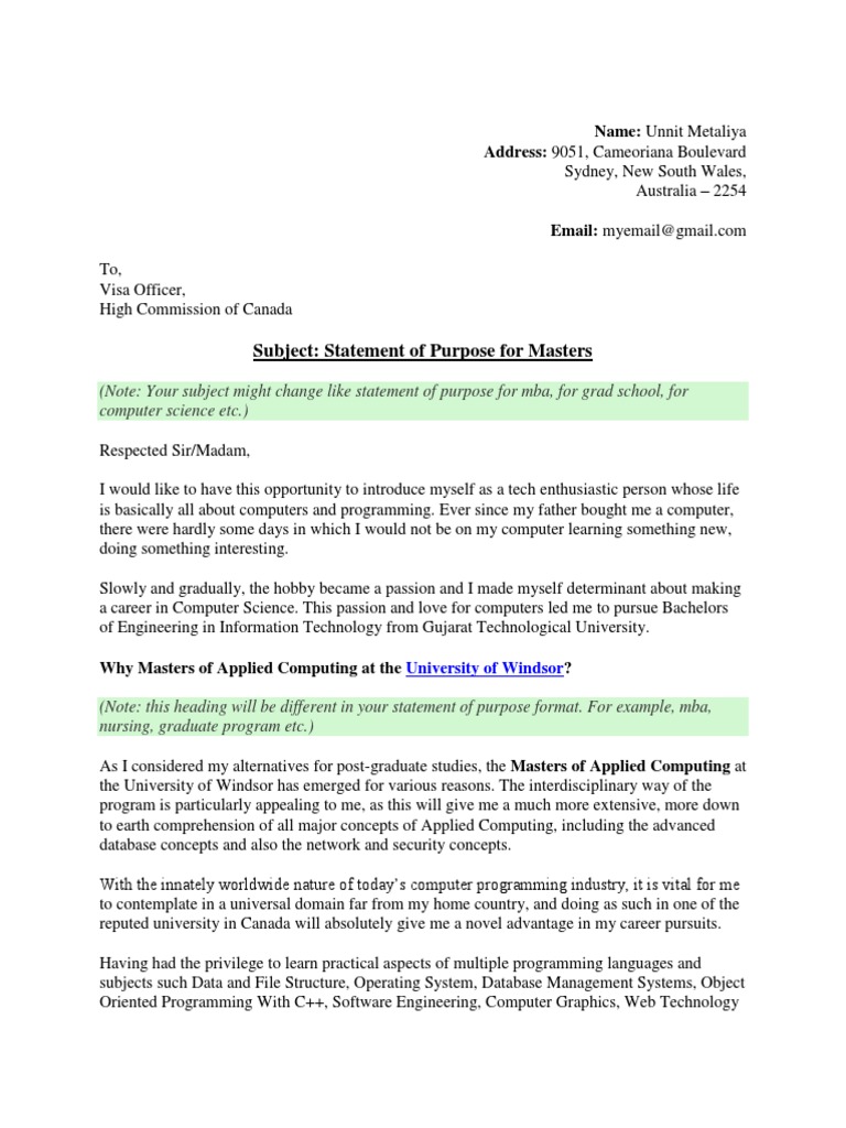 SOP Sample | PDF | Computer Programming | Computing