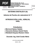 Manual Quartus | PDF | Arreglos de compuertas lógicas programables en sitio | Vhdl
