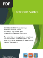 Economic Symbols | PDF | Economics | Symbols