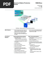 REB500 Manual PDF | PDF | Electric Power System | Electrical Substation
