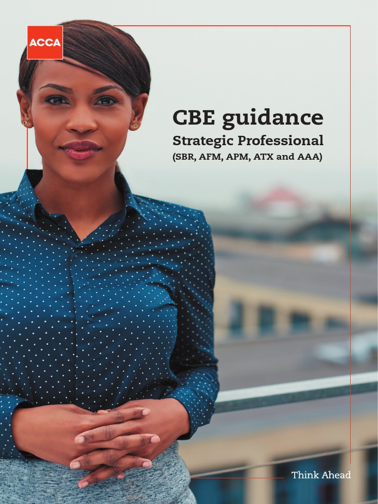 ACCA CBE Guide | PDF | Net Present Value | Spreadsheet