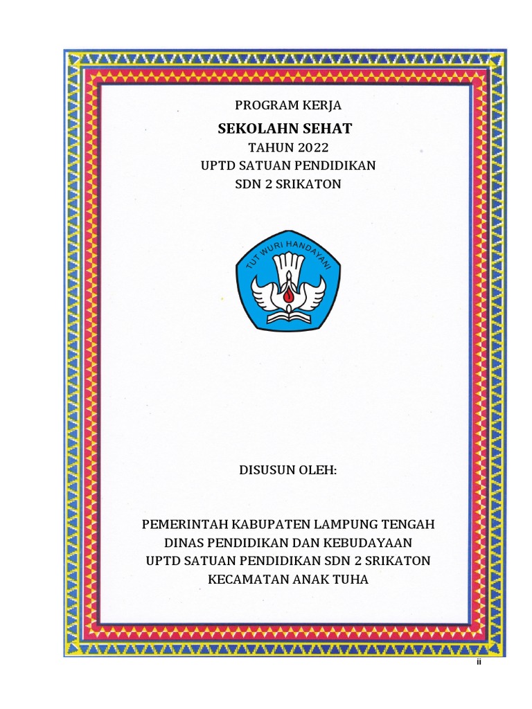 Program PPK SDN 2 Srikaton 2022 | PDF