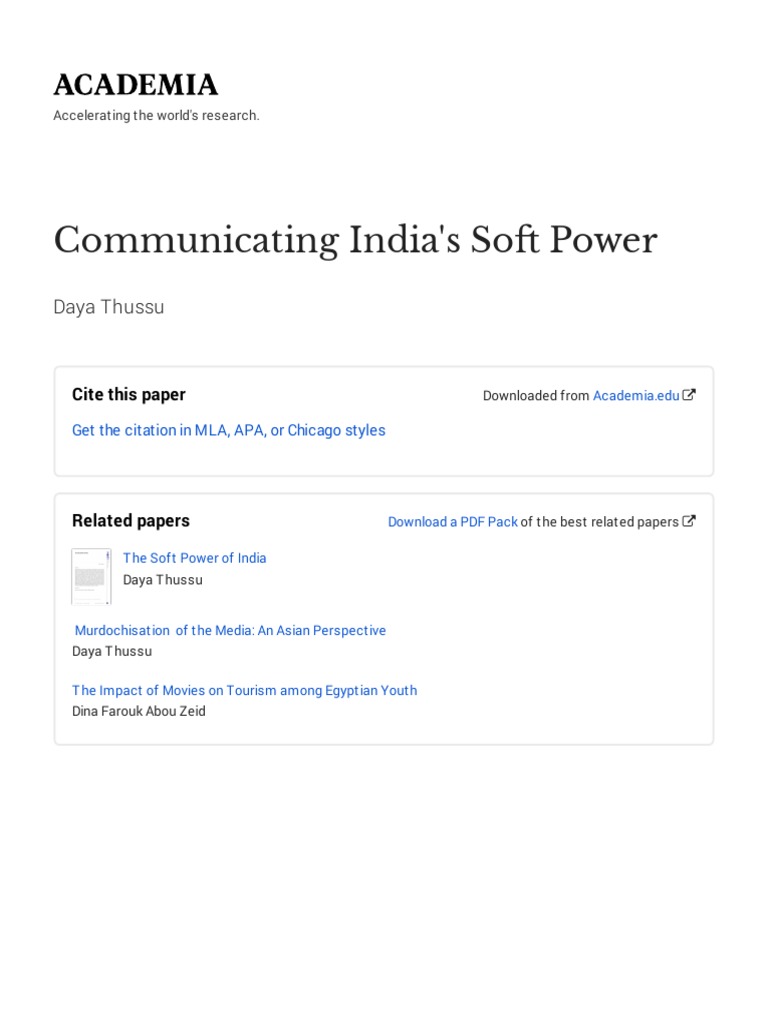 79e3 With Cover Page v2 | PDF | Soft Power | International Relations