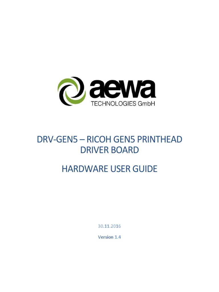 DRV-GEN5 Hardware User Guide | Download Free PDF | Electrical Connector ...
