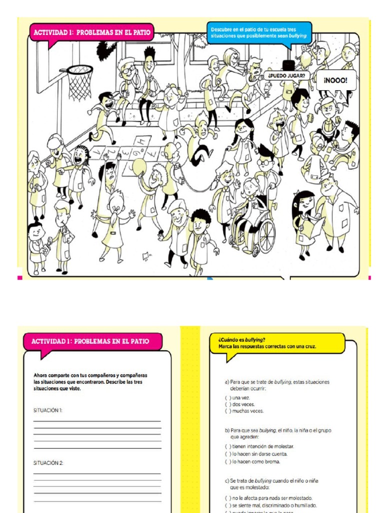 Actividad Problemas en El Patio | PDF