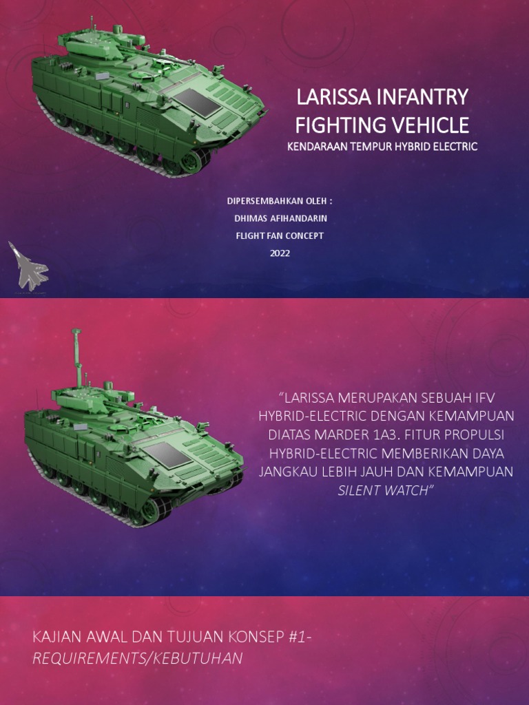 Larissa Infantry Fighting Vehicle-Presentasi | PDF