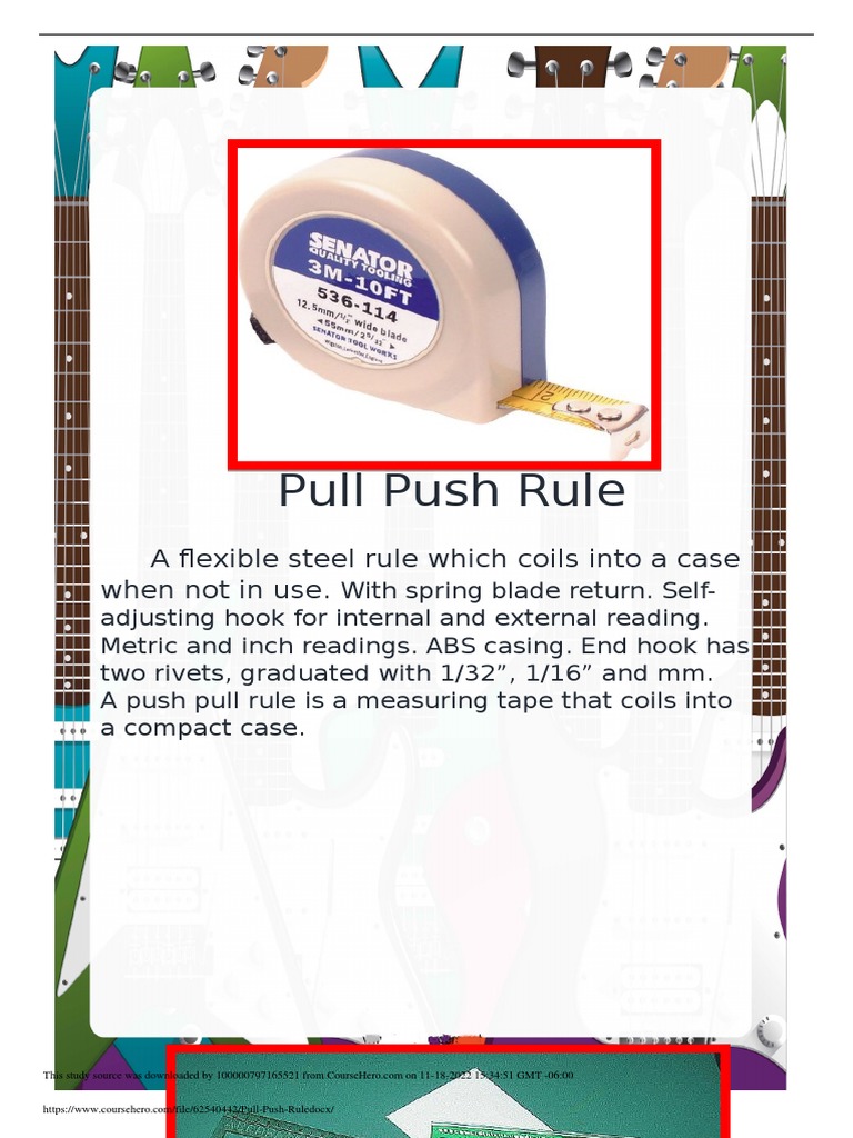 Pull Push Rule | PDF
