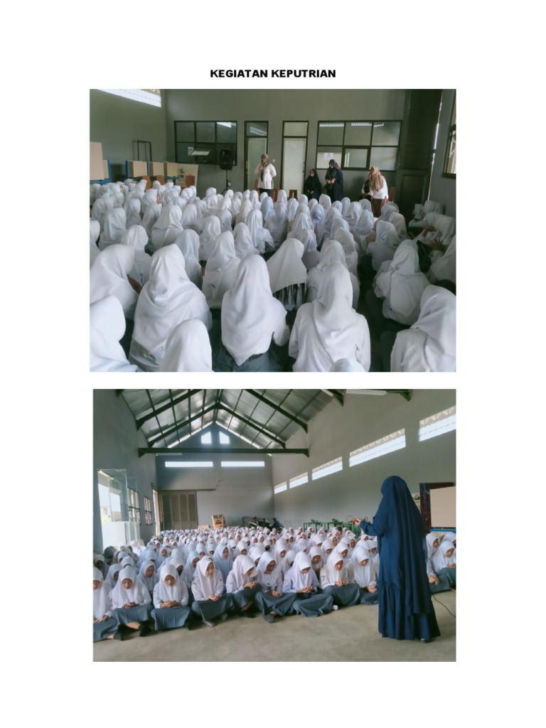 Kegiatan Keputrian | PDF