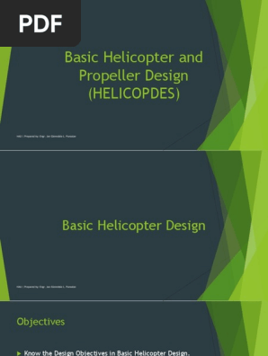 Helicopter Design Basics