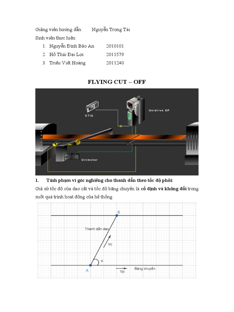 Bài tập nhóm - Flying Cut-off | PDF