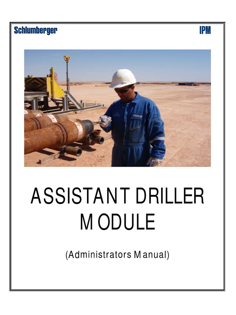 08 Assistant Driller Module Admin Manual | PDF | Valve | Mechanical Engineering