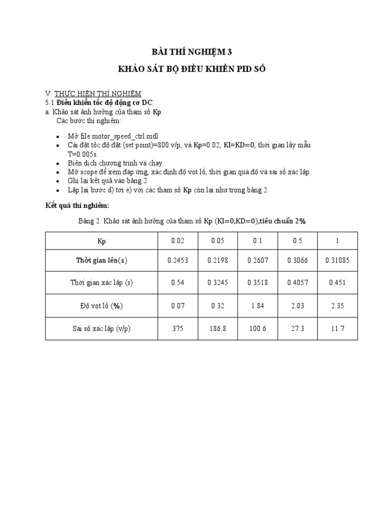 BÀI THÍ NGHIỆM 3 CSDKTD | PDF