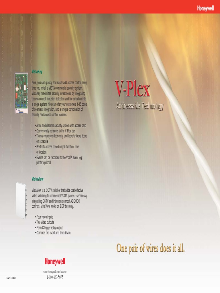 V Plex | PDF | Security Alarm | Computing