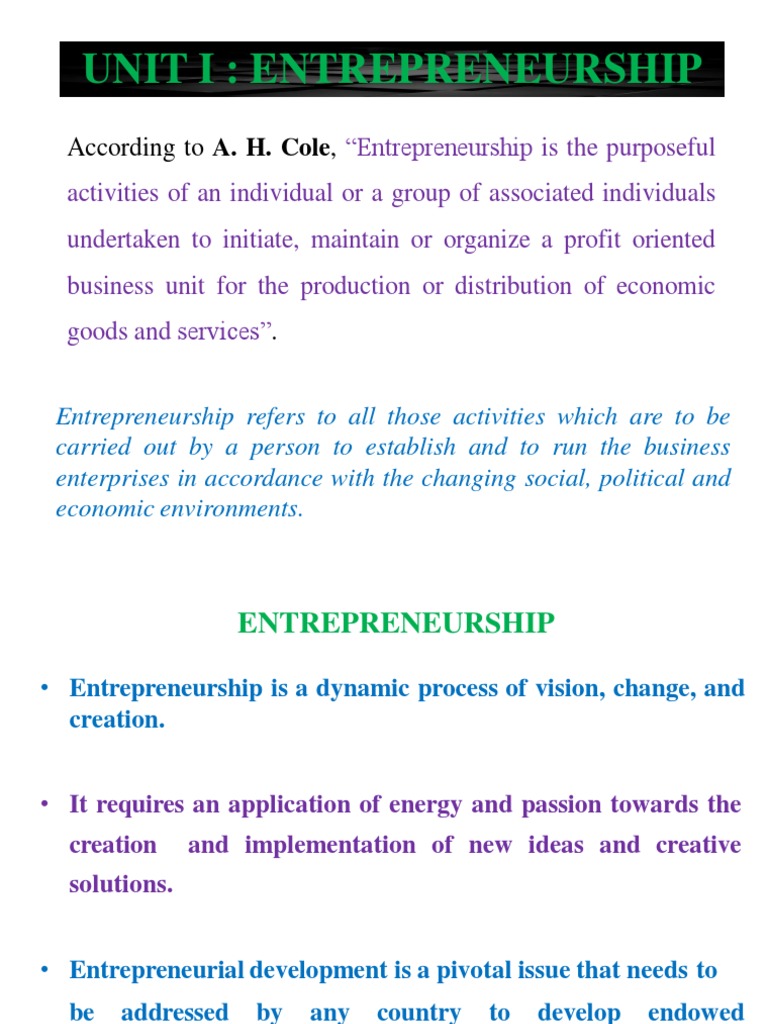 ENTREPRENEURSHIP | PDF | Entrepreneurship | Economies