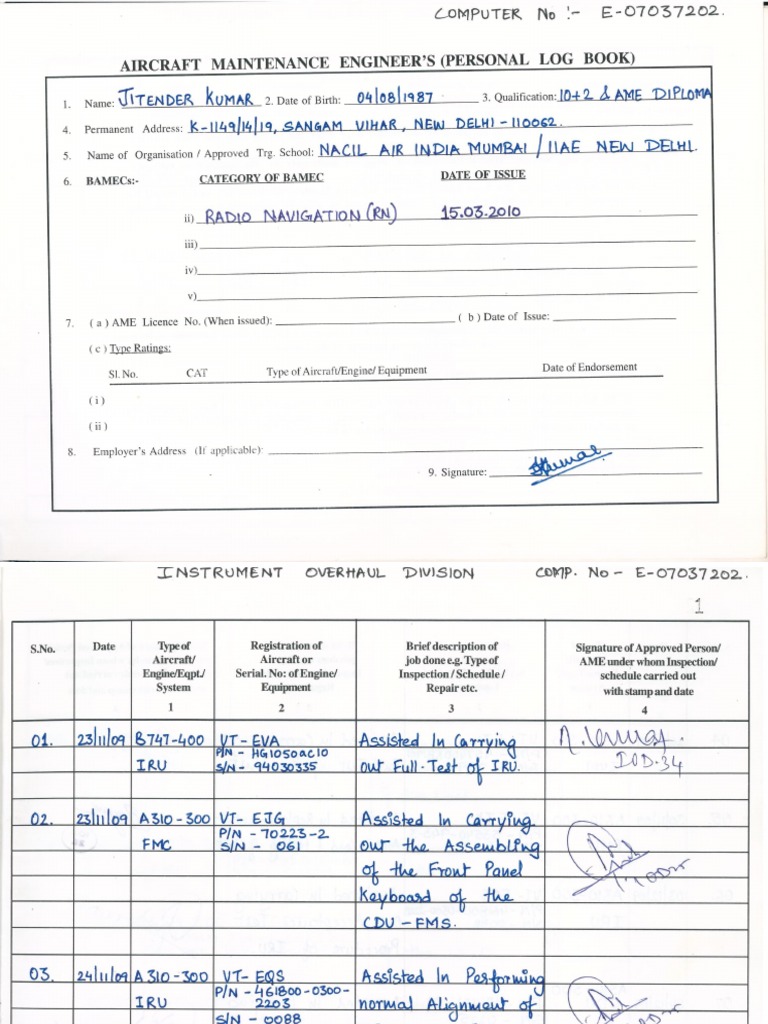 Ai Logbook | PDF