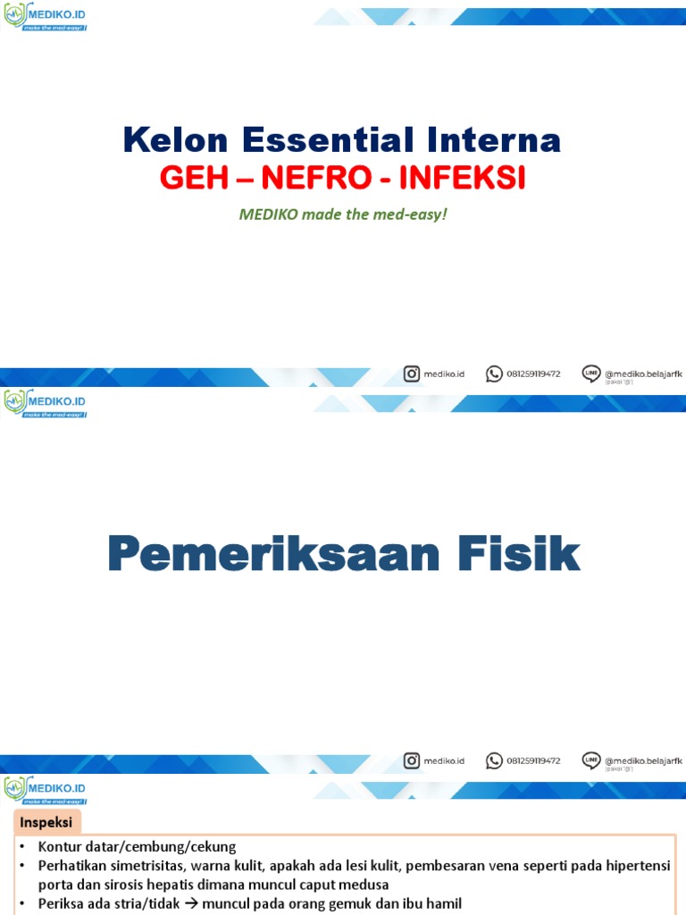 Interna 2 - Geh Nefro Infeksi | PDF