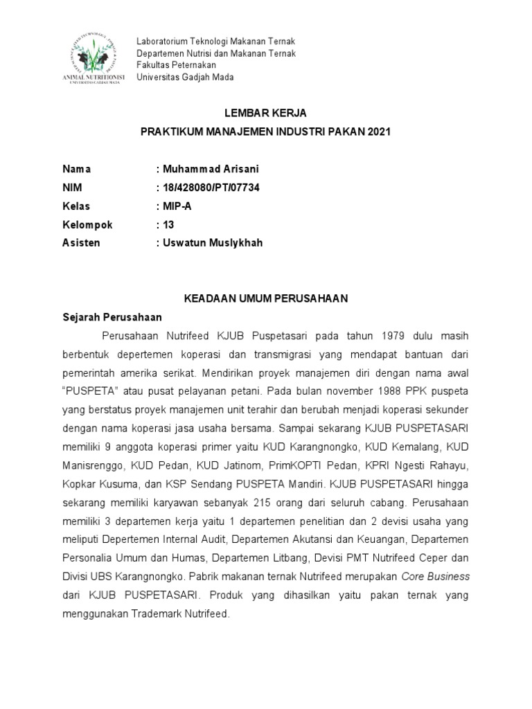 Lembar Kerja MIP | PDF