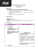 7es Lesson Plan in Filipino | PDF