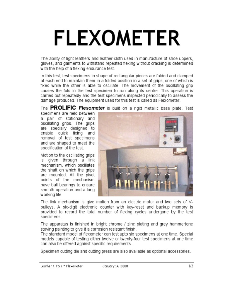 @ Flexometer | PDF