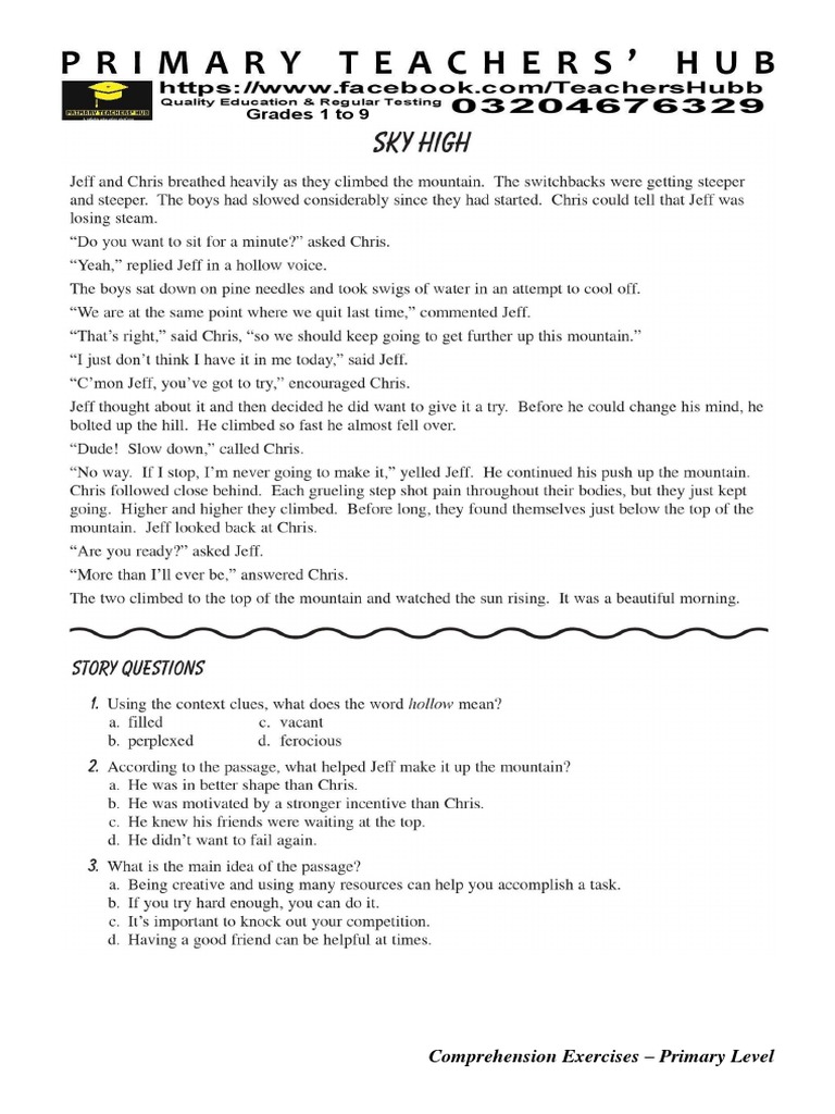 Contemporary Realistic Fiction | PDF | Adverb | Preposition And ...