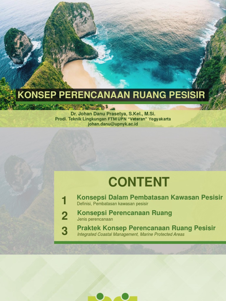 Konsep Perencanaan Ruang Pesisir | PDF