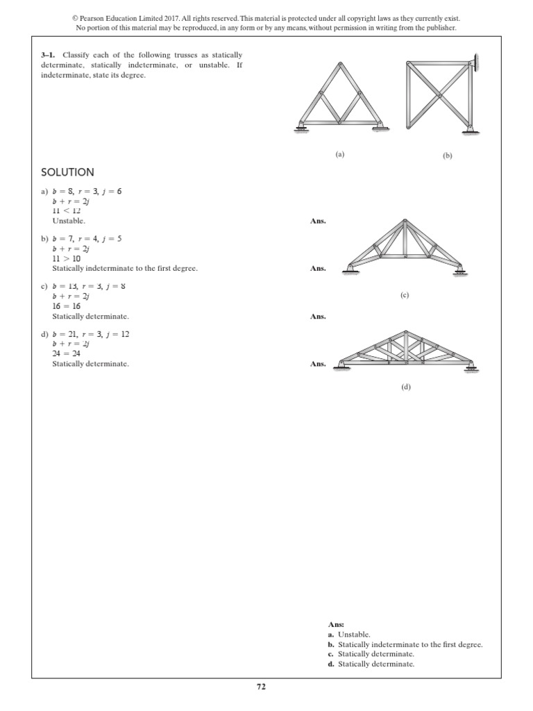 Chapter 3 256857 | PDF | Truss | Mechanical Engineering
