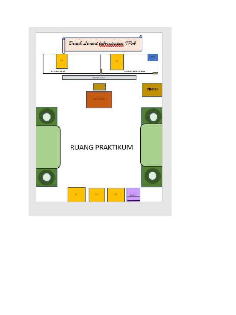 Denah Meja Fix | PDF