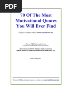 Inspiring Motivational Quotes Collection | PDF