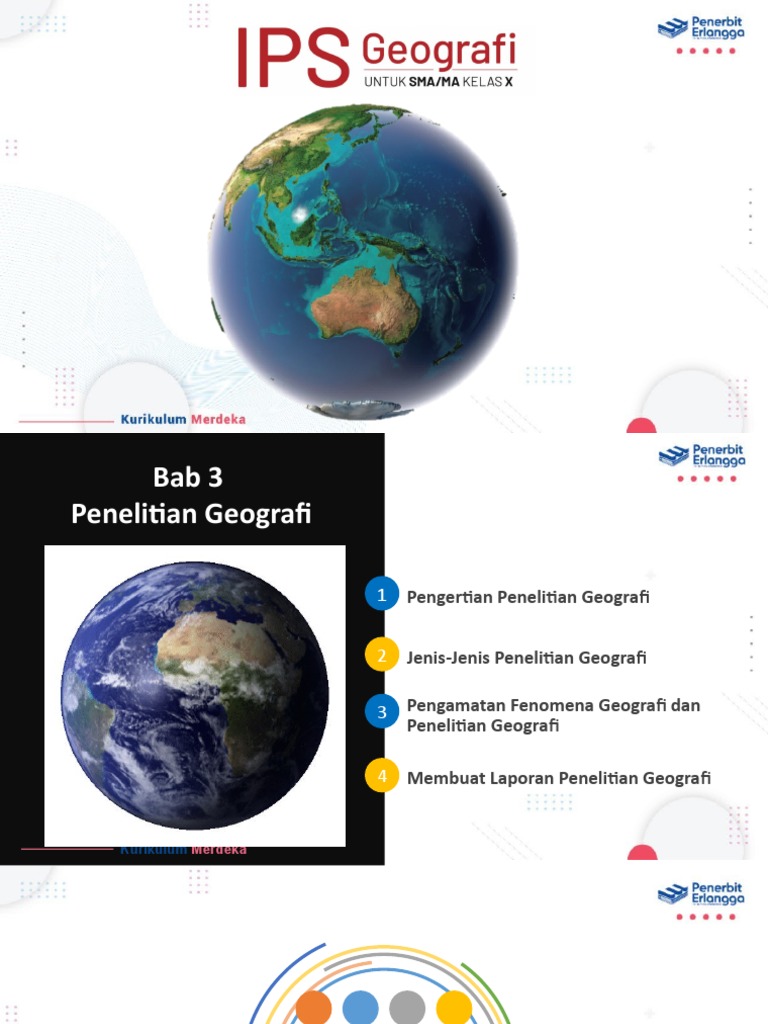 Penelitian Geografi Kelas 10 Kurikulum Merdeka | PDF