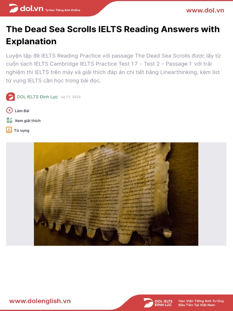 The Dead Sea Scrolls | PDF