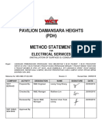 1.0 Method Statement - Installation of GI Conduits | PDF | Calibration ...