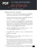 Soal Dan Pembahasan OSNP Matematika SMA 2024 | PDF