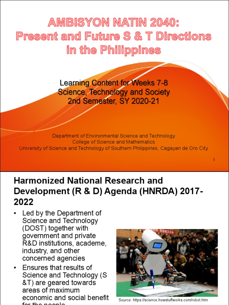 STS Weeks 7-8 Topic 5 Hand-Outs Ambisyon Natin 2040 2nd Sem. SY 2020-21 ...