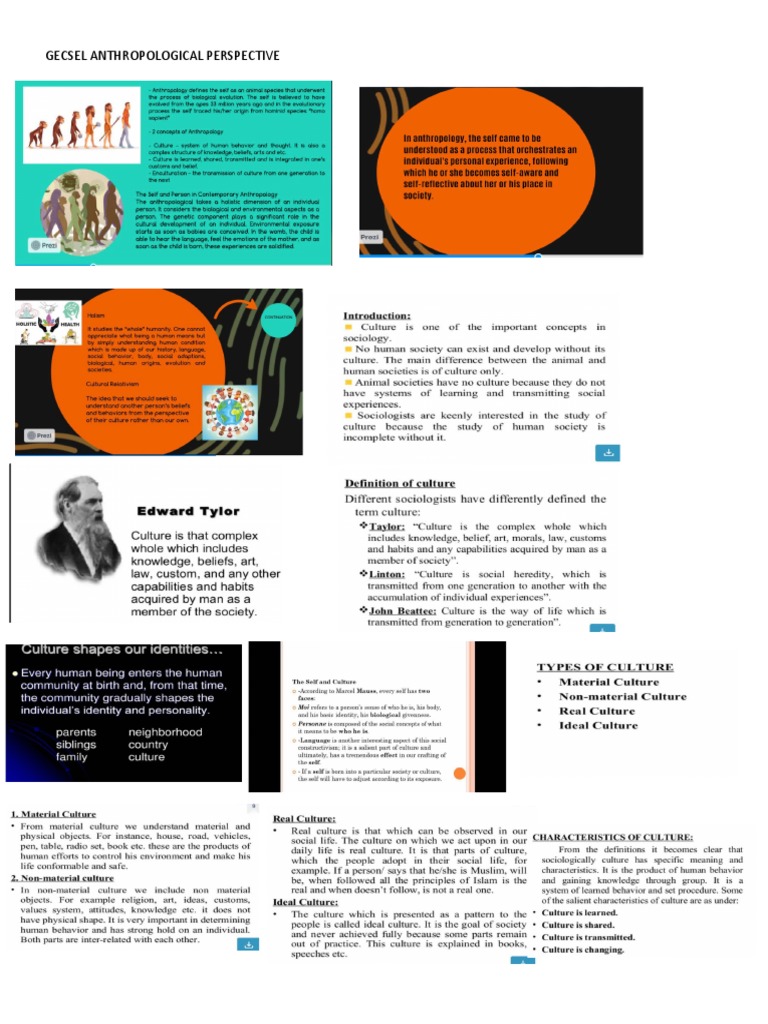 Infographic Definition Of Culture In Anthropology