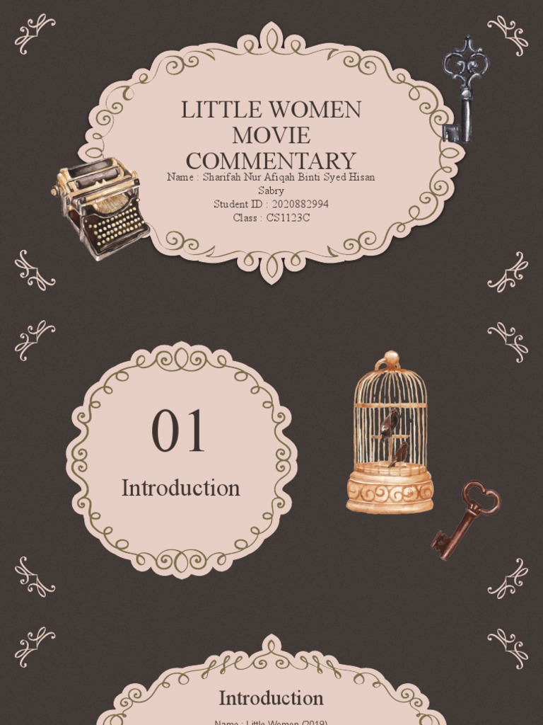Little Women (2019) Movie Commentary | PDF | Little Women